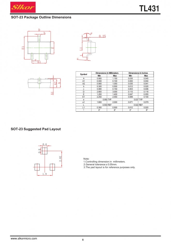TL431L datasheet page 5