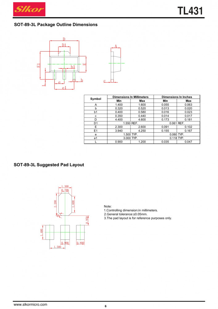 TL431L datasheet page 6