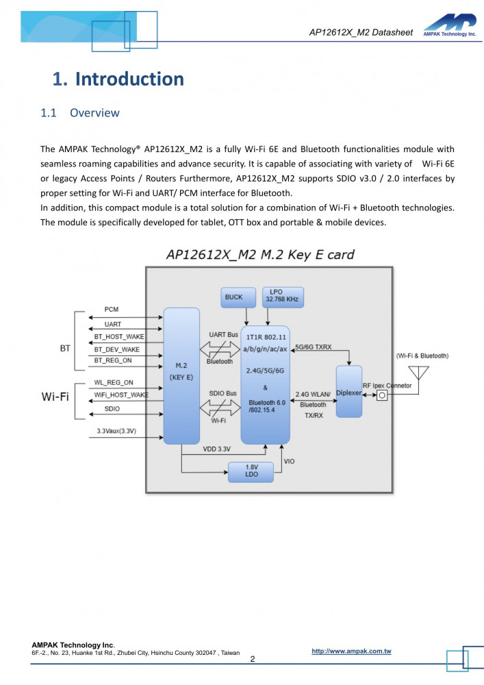 AP12612X_M2 datasheet page 5