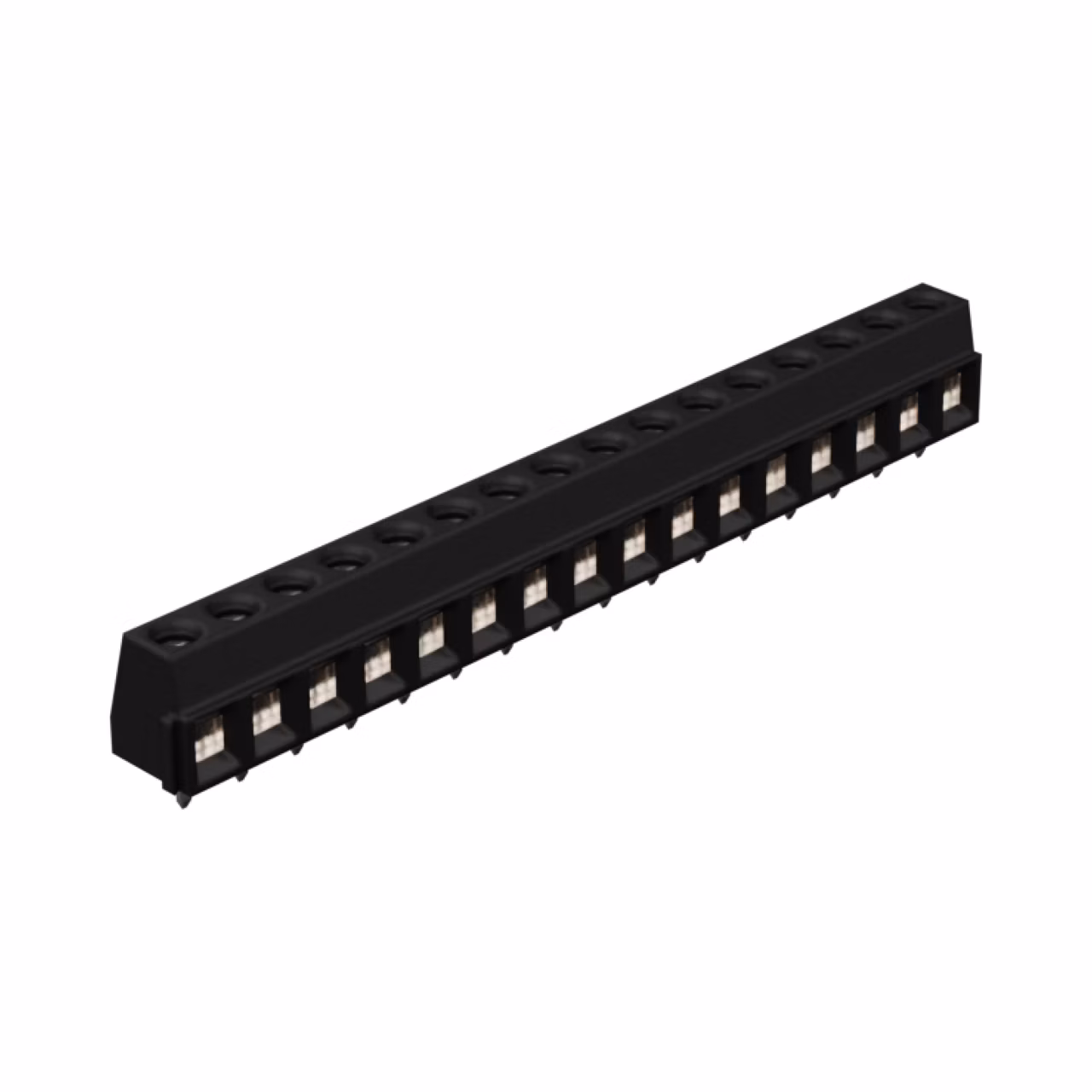 5.00mm Pitch Beau Eurostyle Low Profile, Single Level Modular Terminal Block, 16 Circuits for sale