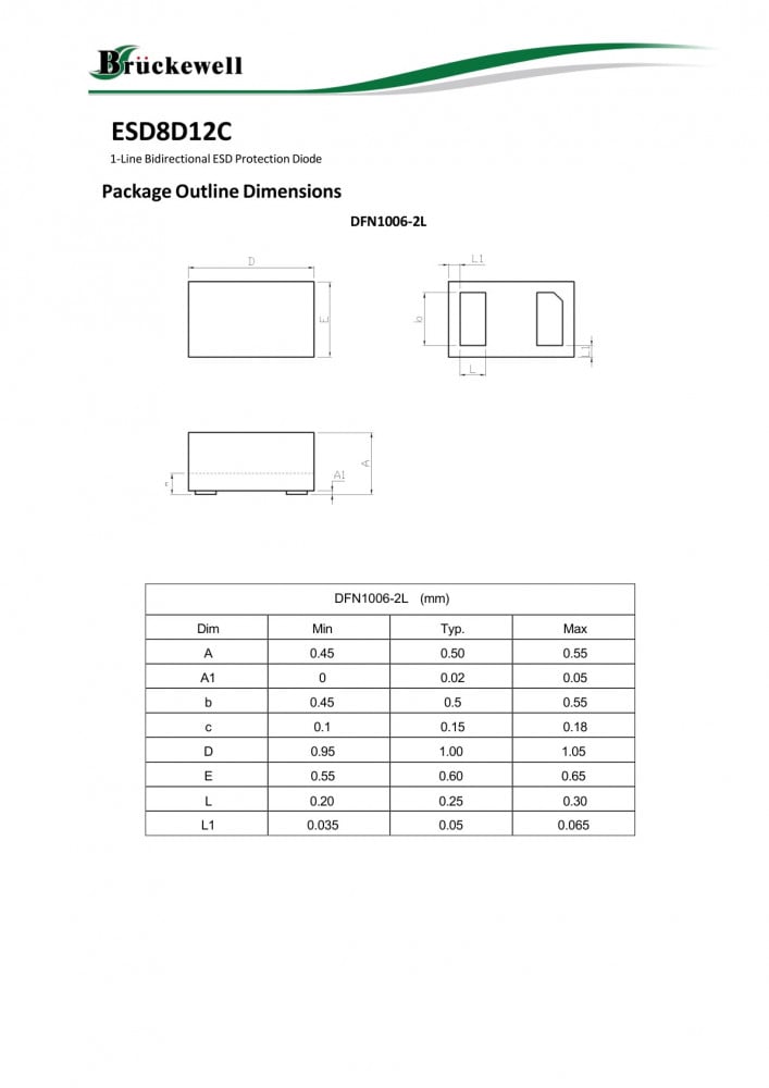 ESD8D12C datasheet page 3