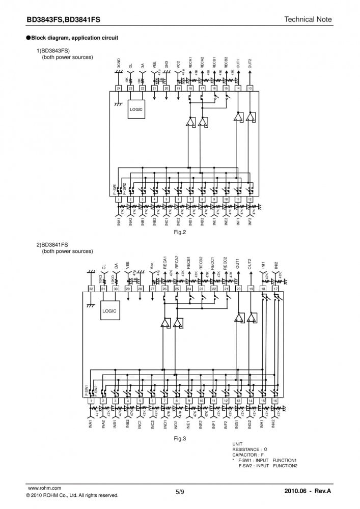 BD3841FS-E2 technical document page 5