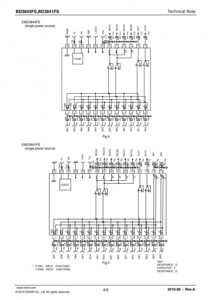 BD3841FS-E2 technical document page 6