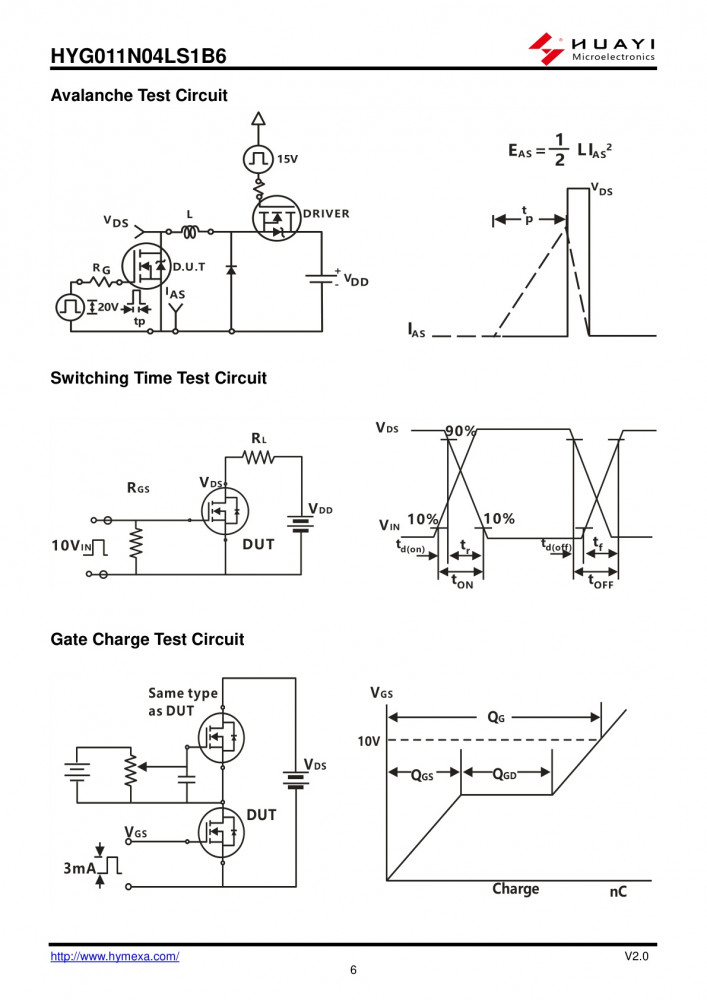 HYG011N04LS1B6 datasheet page 6