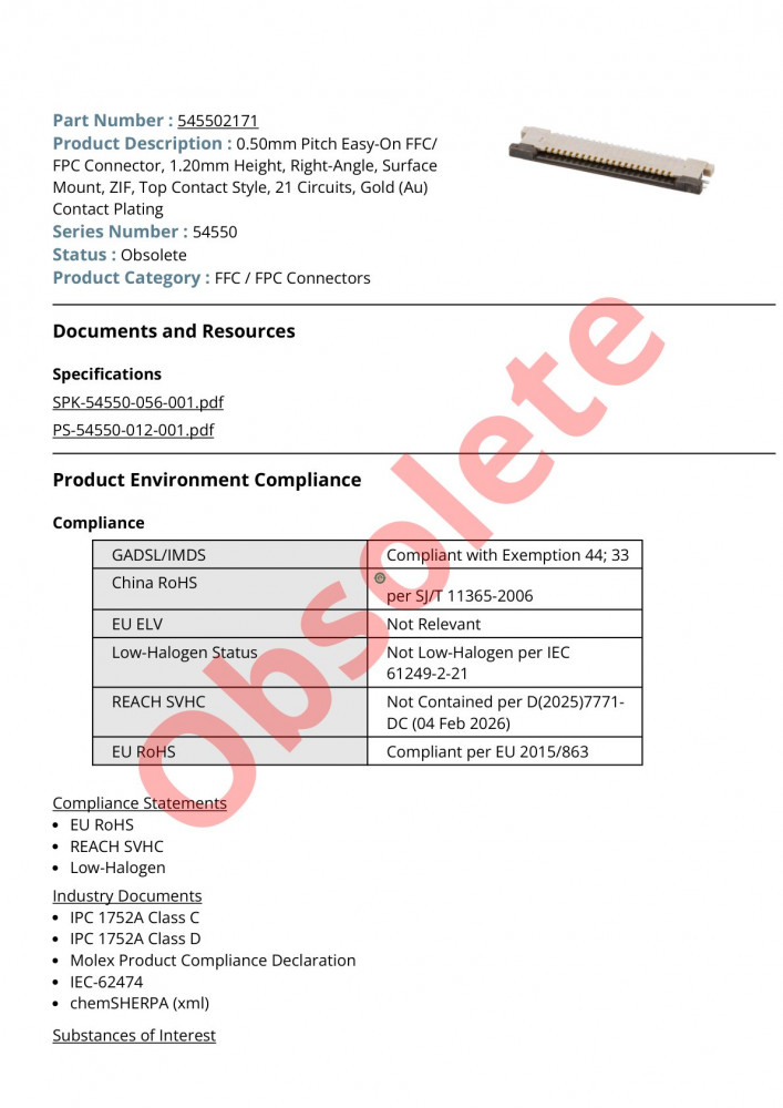 545502171 technical document page 1