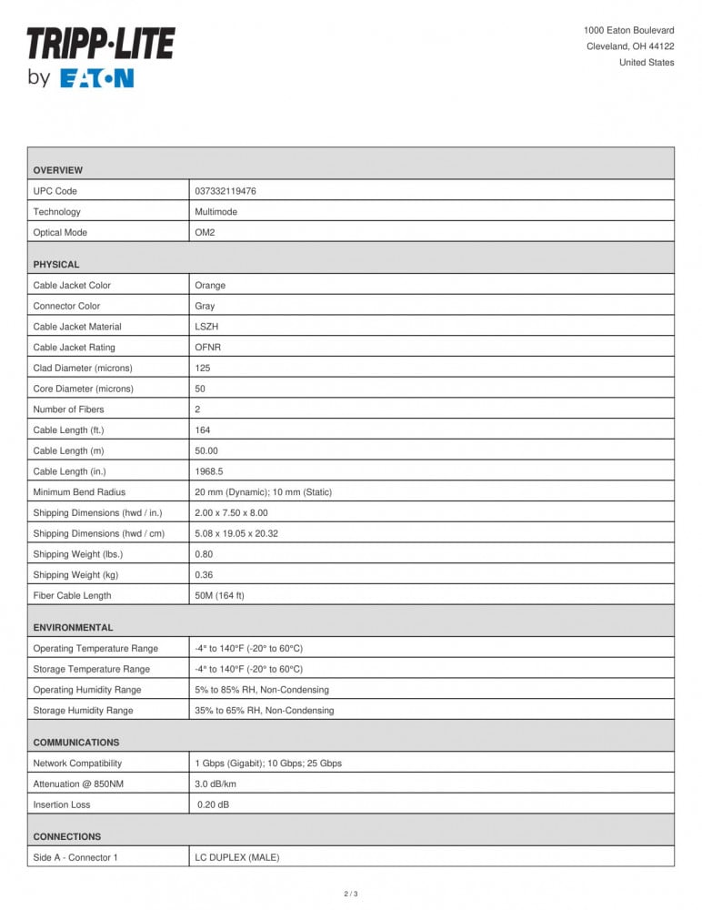 N520-50M technical document page 2
