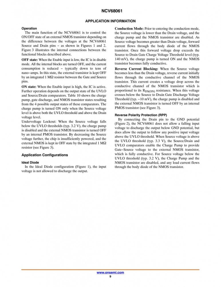 NCV68061 datasheet page 9