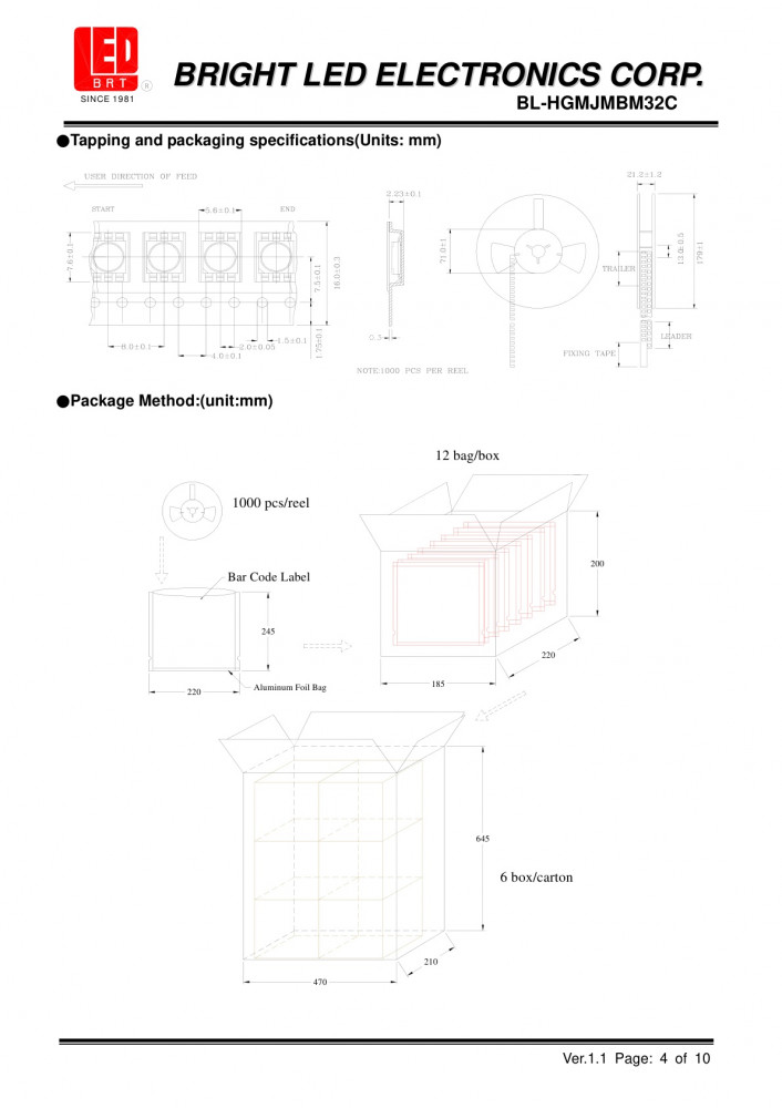 BL-HGMJMBM32C technical document page 3