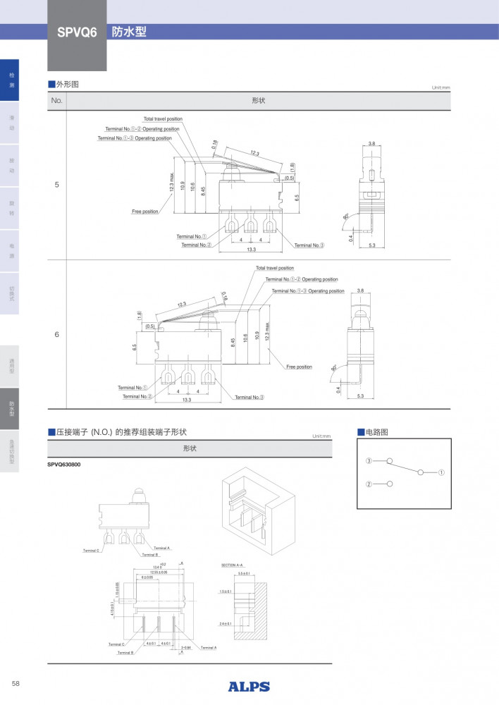 SPVQ640101 technical document page 3