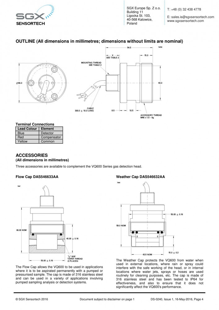 VQ600 datasheet page 4