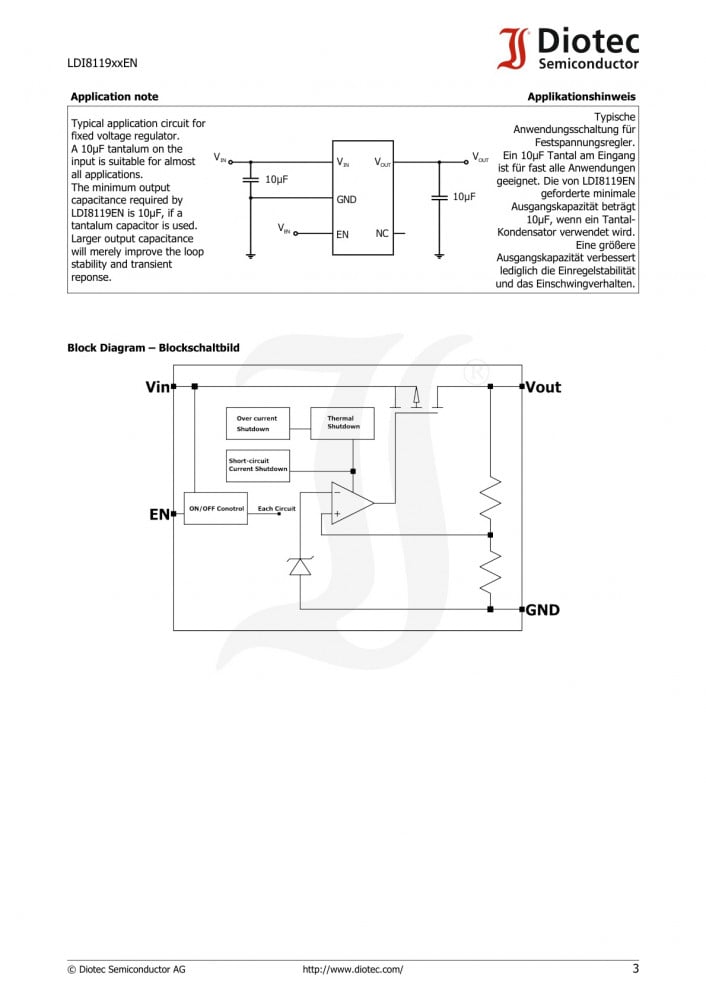 LDI8119-3.3EN datasheet page 3