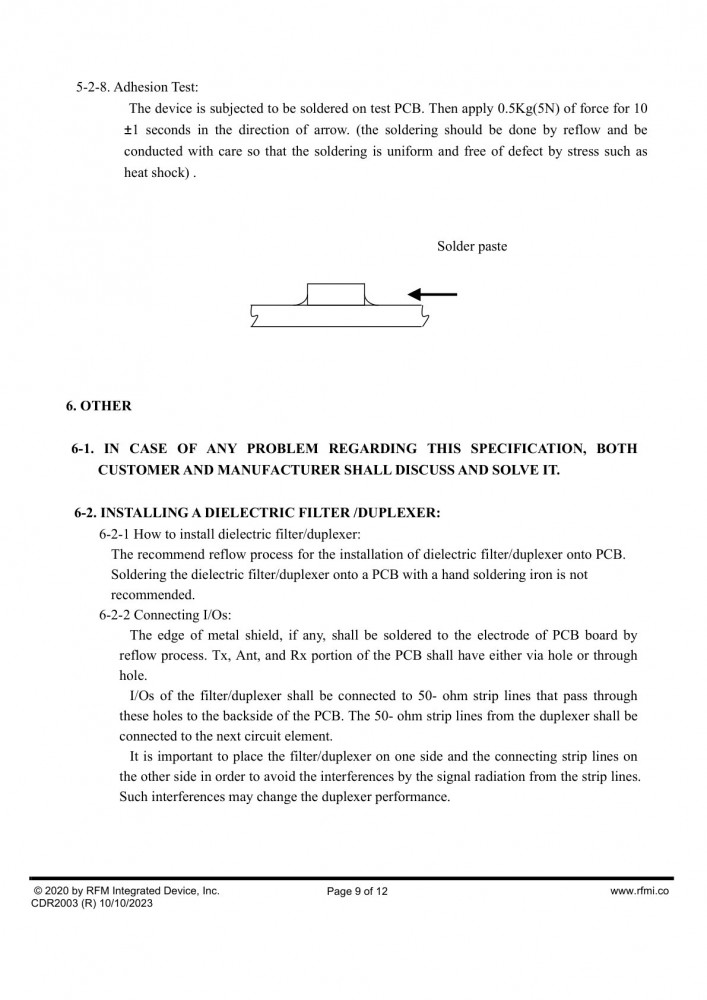CDR2003 technical document page 9
