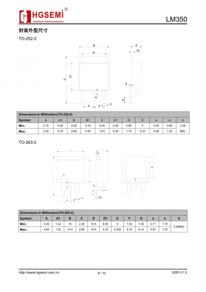 LM350T datasheet page 8
