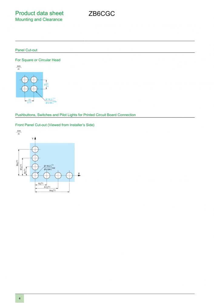 ZB6CGC product documentation page 4