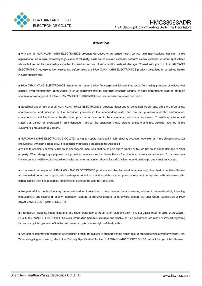 HMC33063ADR datasheet page 6