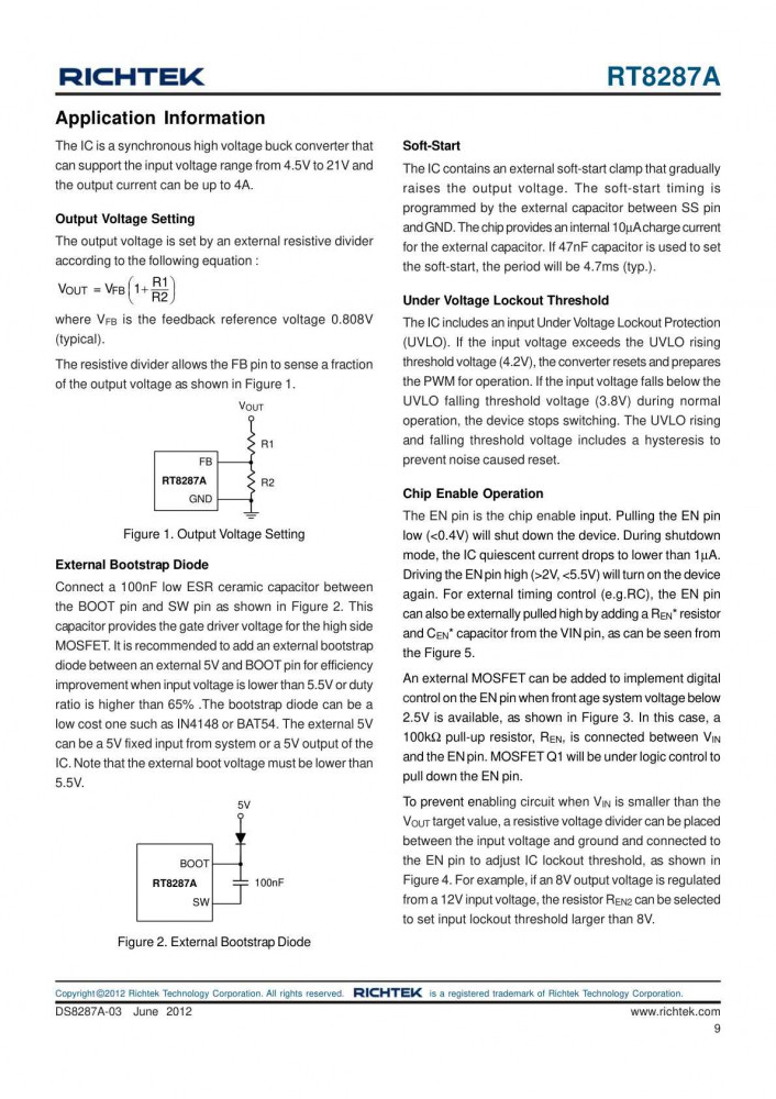 RT8287A datasheet page 9