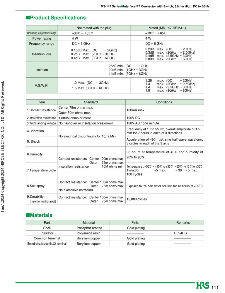 MS-147 series datasheet page 2
