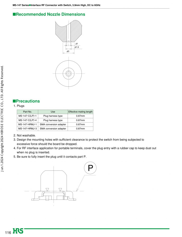 MS-147 series datasheet page 7