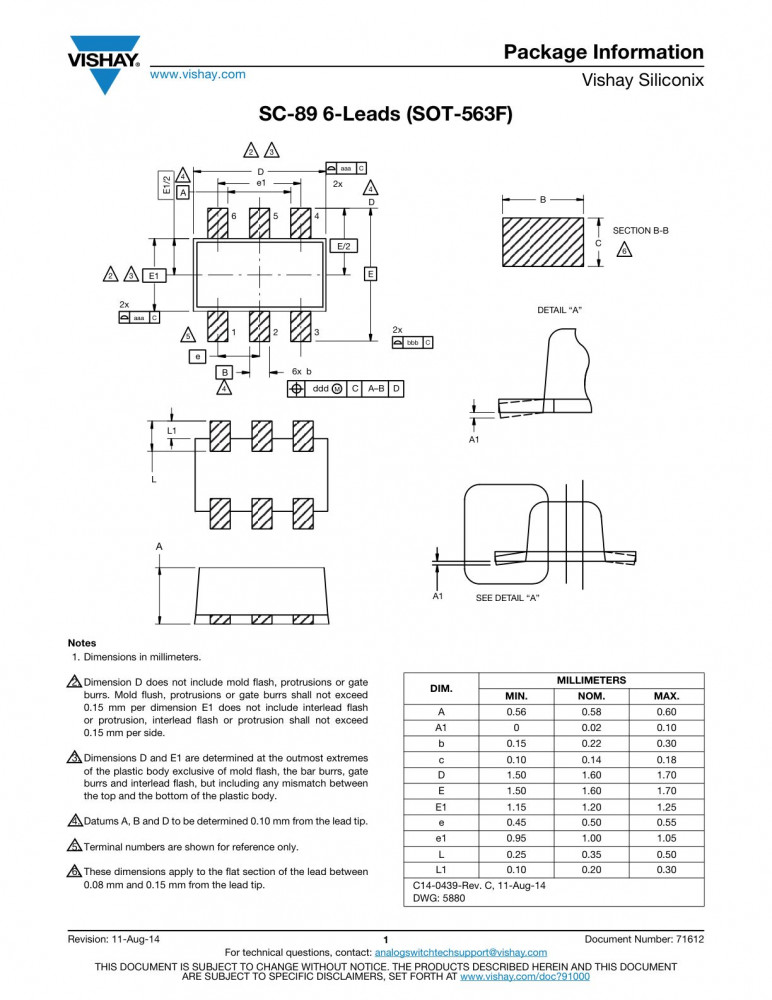 SI1026X-T1-GE3 datasheet page 5