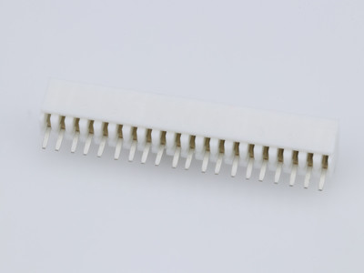 KK 254 PC Board Connector, Top Entry, End-to-End Stackable, with Cat Ear Terminal, 0.38µm Gold (Au) Plating, 20 Circuits, with Hooks for sale