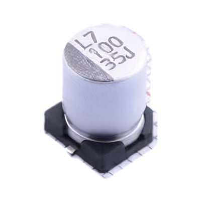 Lelon VEJ221M1VTR-0810 Aluminum Electrolytic Capacitor