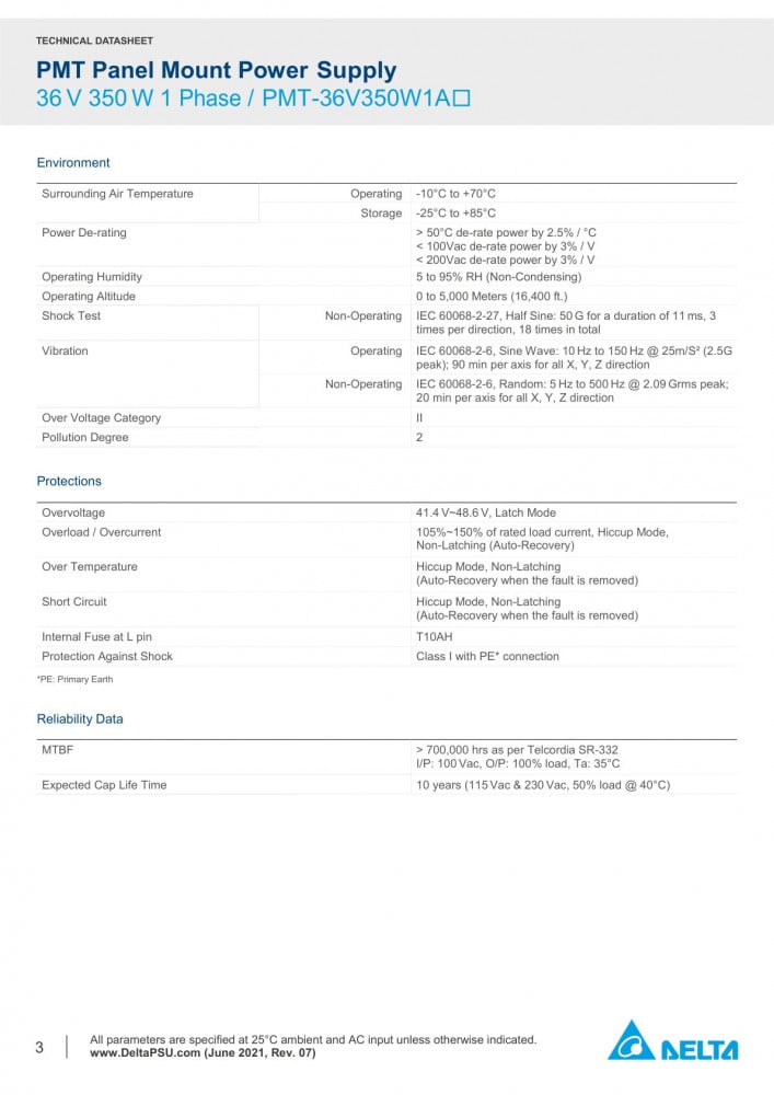 PMT-36V350W1AR datasheet page 3