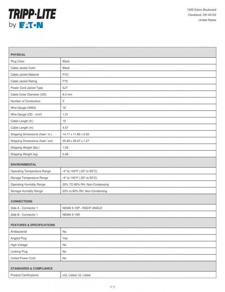 P022-015-13A15D technical document page 2