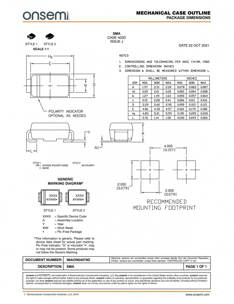 1SMA5937BT3G datasheet page 5