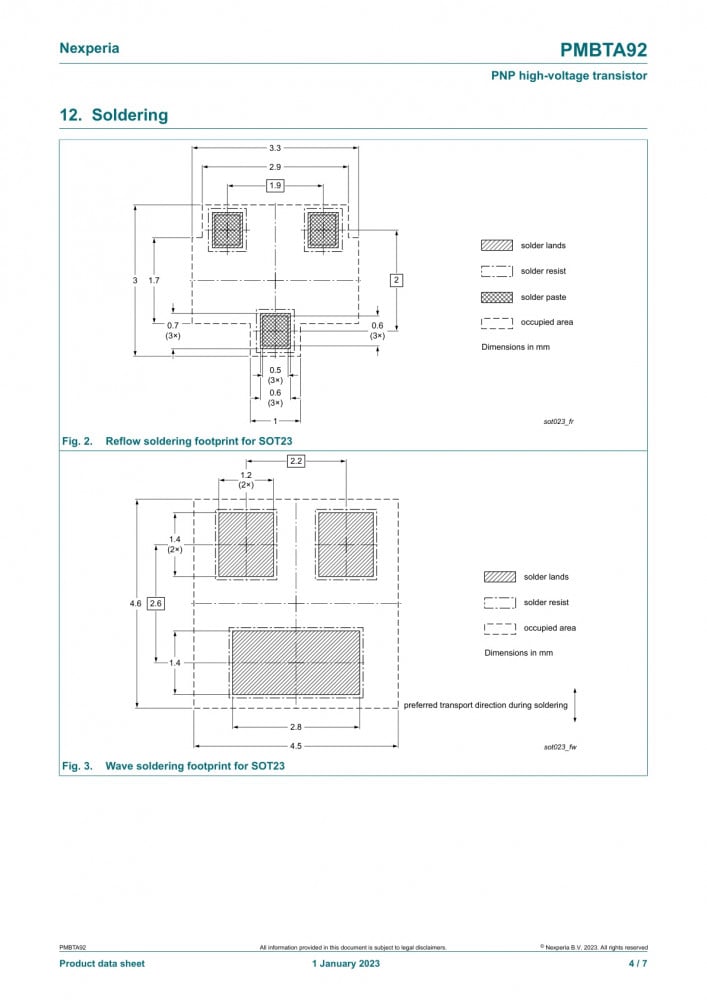 PMBTA92 datasheet page 4