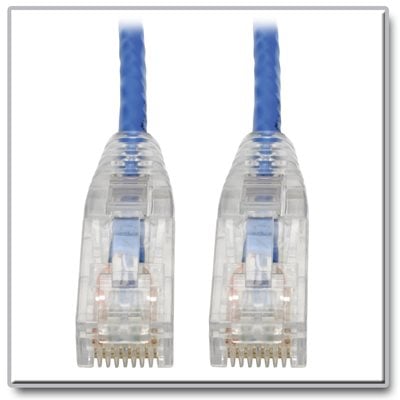 EATON N201-S10-BL Modular Ethernet Cable – RJ45, Blue for sale