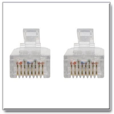 EATON N201-S10-BL Modular Ethernet Cable – RJ45, Blue for sale