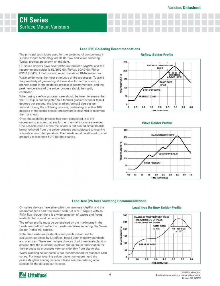 V390CH8T datasheet page 4