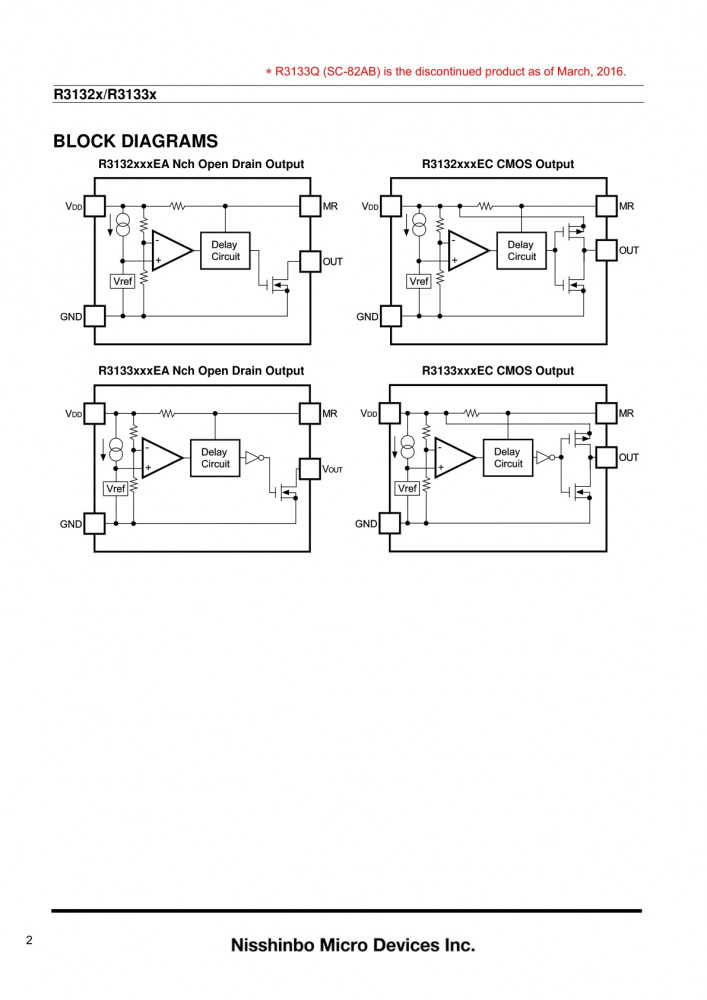 R3133 datasheet page 2