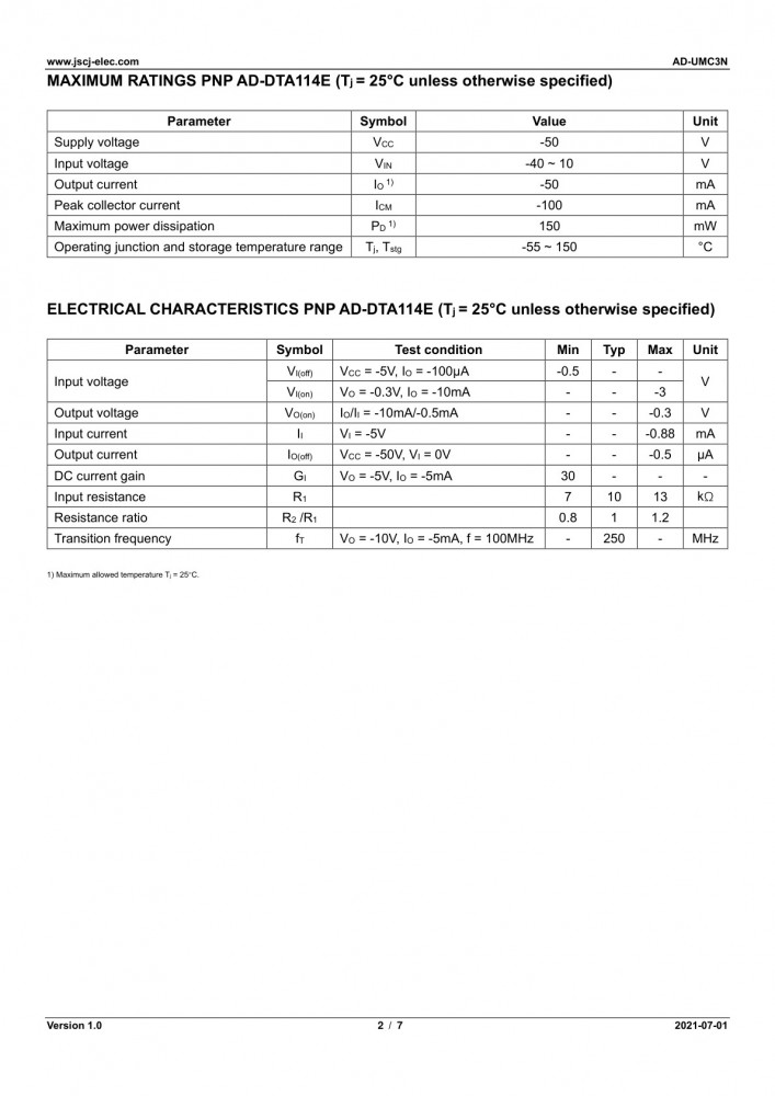 AD-UMC3N datasheet page 2