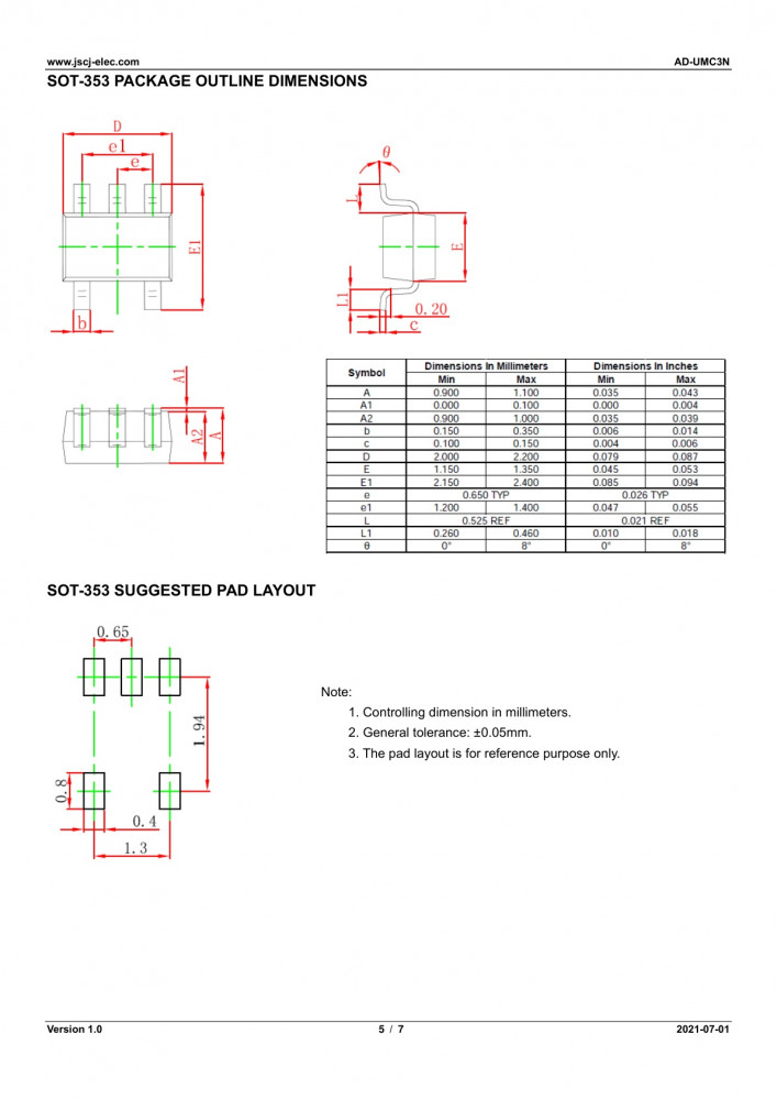 AD-UMC3N datasheet page 5