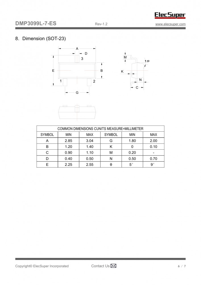 DMP3099L-7-ES datasheet page 6