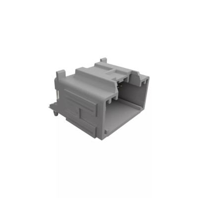 Stac64 Hybrid Header, 14 Circuits, Right-Angle, Polarization B, Mylar Pin Alignment Plate, Gray, Tube for sale