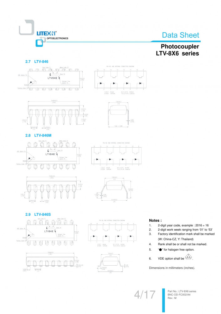 LTV-846 datasheet page 5