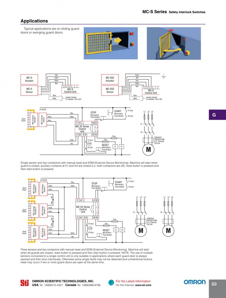 MC-S Series document page 3