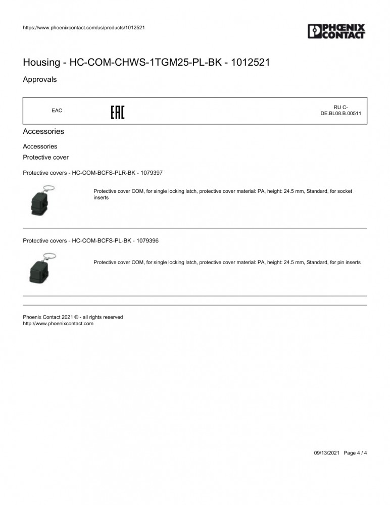Phoenix Contact 1012521 technical document image 4