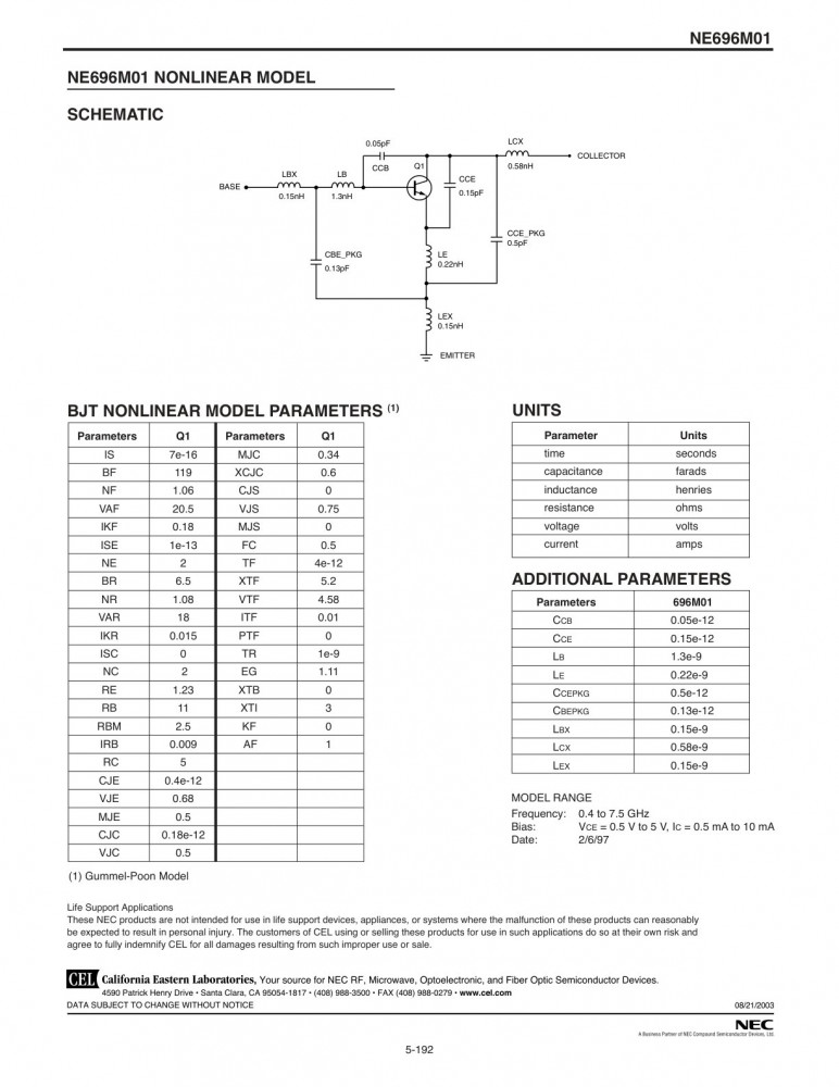 NE696M01 document page 6