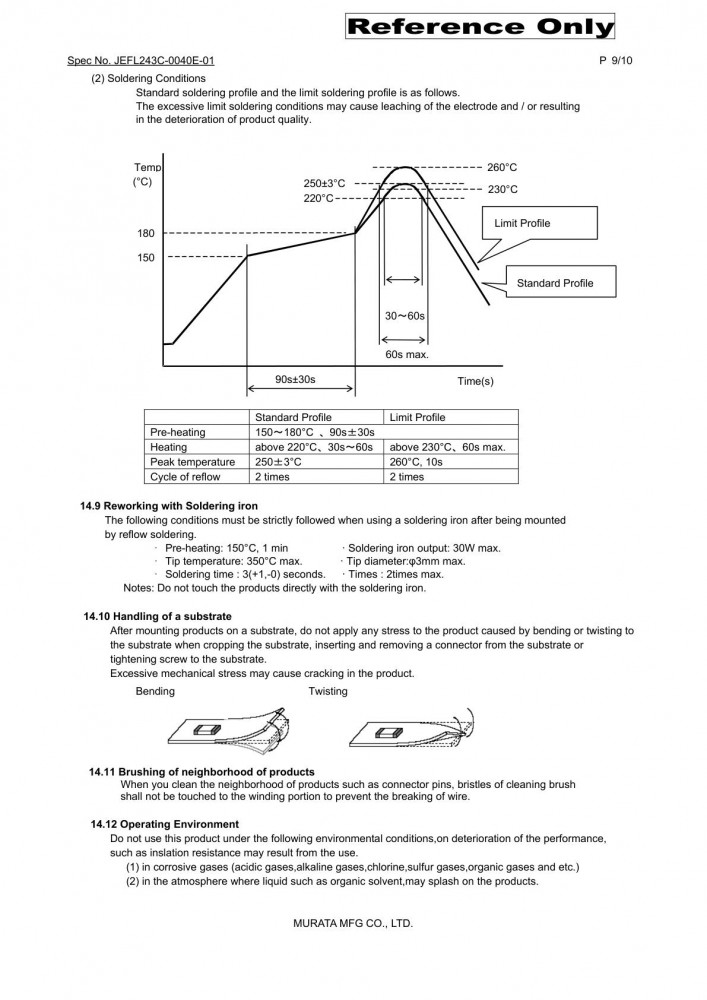 DLW44SM302SK2L specification page 9