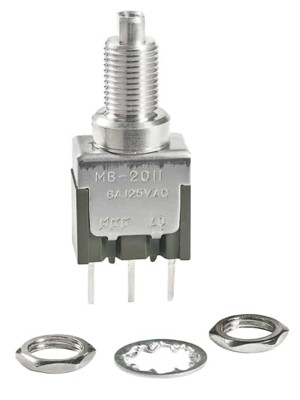 Bushing Mount Miniature Pushbutton for sale