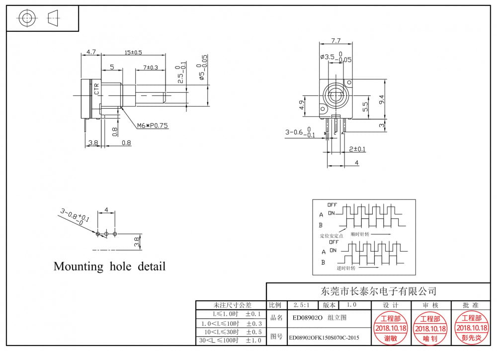 ED089020FK150S070C-2015 packaging documentation