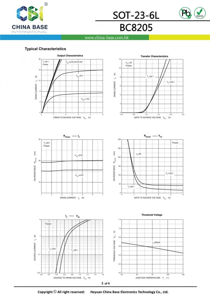 BC8205 datasheet page 3