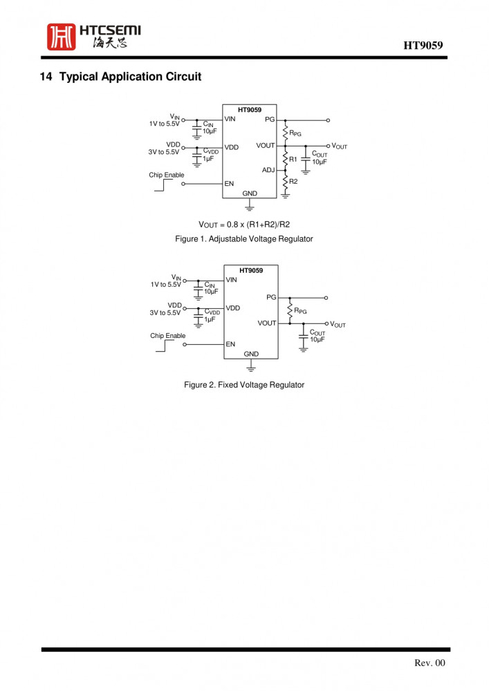 HT9059AREZ datasheet page 8