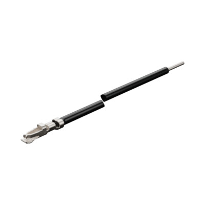 Pre-Crimped Lead Micro-Lock Plus 2.0 Female-to-Pigtail, Matte Tin (Sn) Plating, 300.00mm Length, 26 AWG, Black for sale