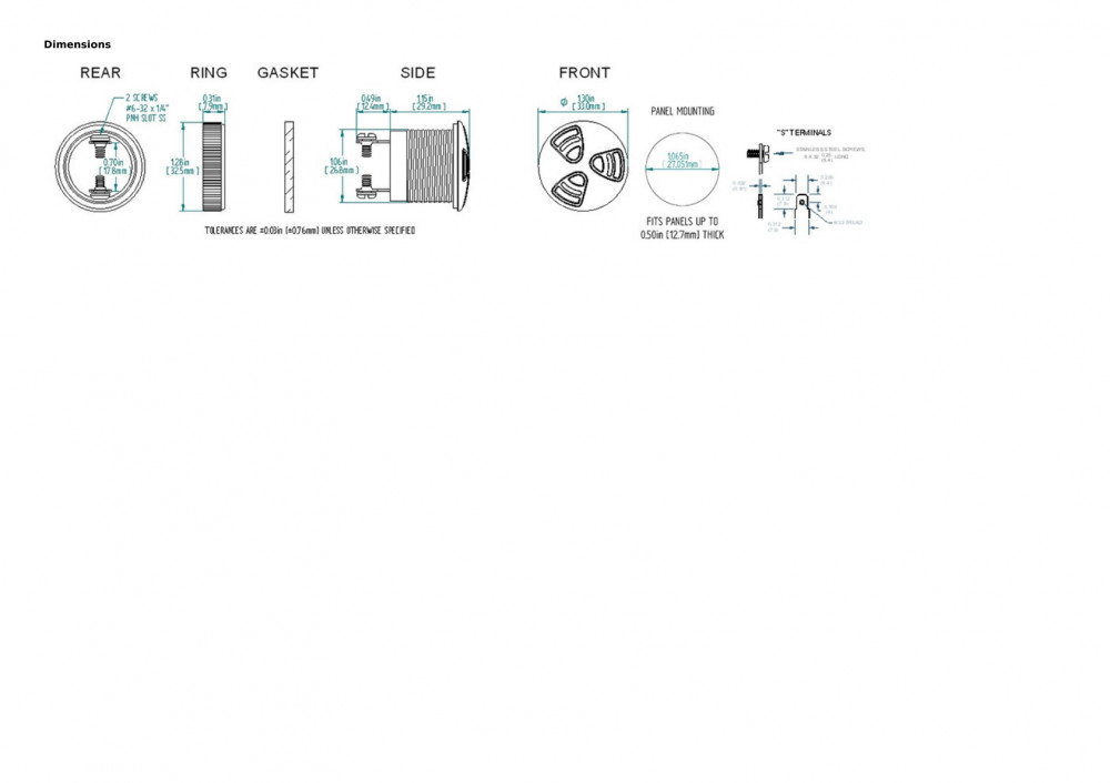 TLHW-88Y-930-SF technical document page 2