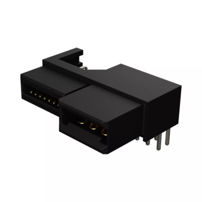EXTreme LPHPower Receptacle Header, Right-Angle, 2 Power Contacts, 16 Signal Contacts, Select Gold (Au) Plating, for 3.18mm Thick PC Board for sale