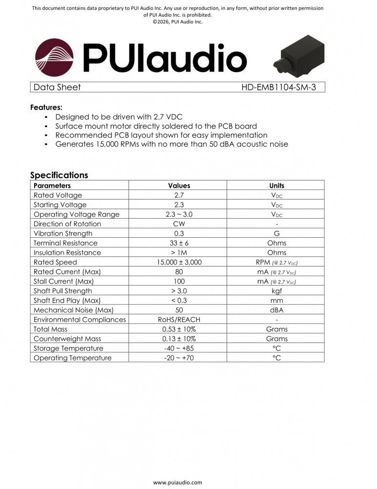 HD-EMB1104-SM-3 datasheet page 1